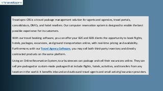 Computer Reservation System For Travel Agents | PDF