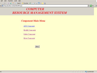 Computer Resource Management | PPT
