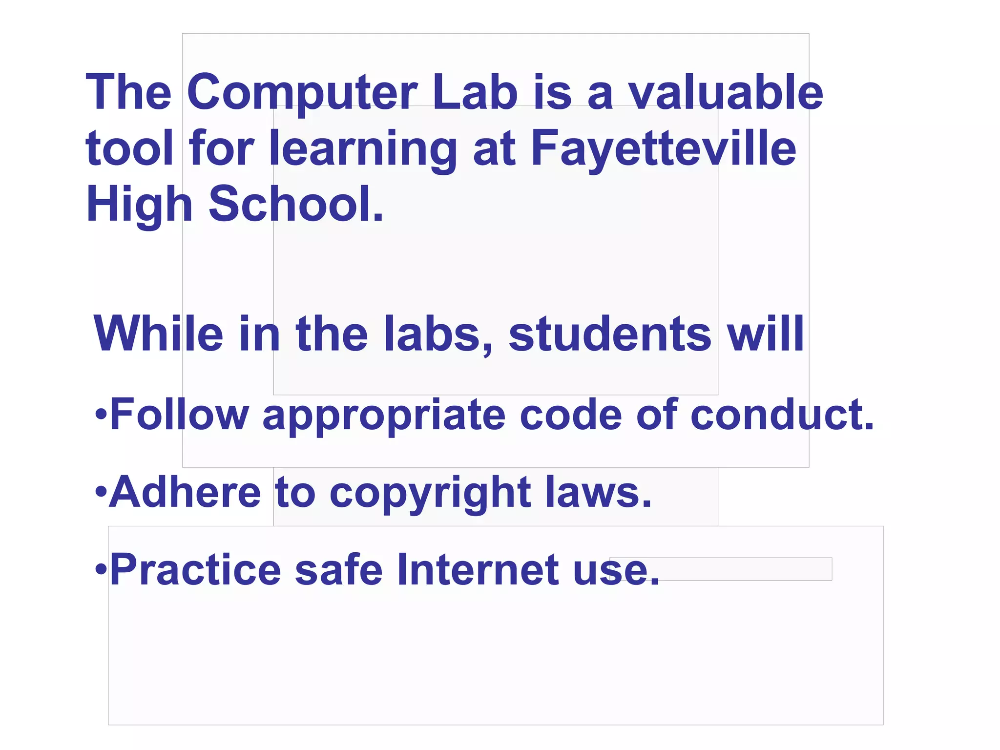 Computer Rules | PPT
