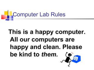 Computer rules eb | PPT | Education