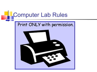 Computer rules eb | PPT | Education