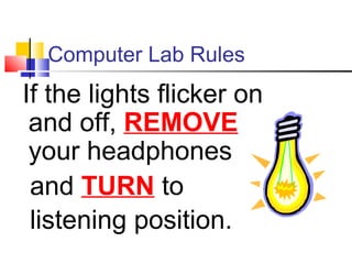 Computer rules eb | PPT | Education