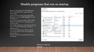 Computer running slow on windows 10 | PPTX | IT and Internet Support ...