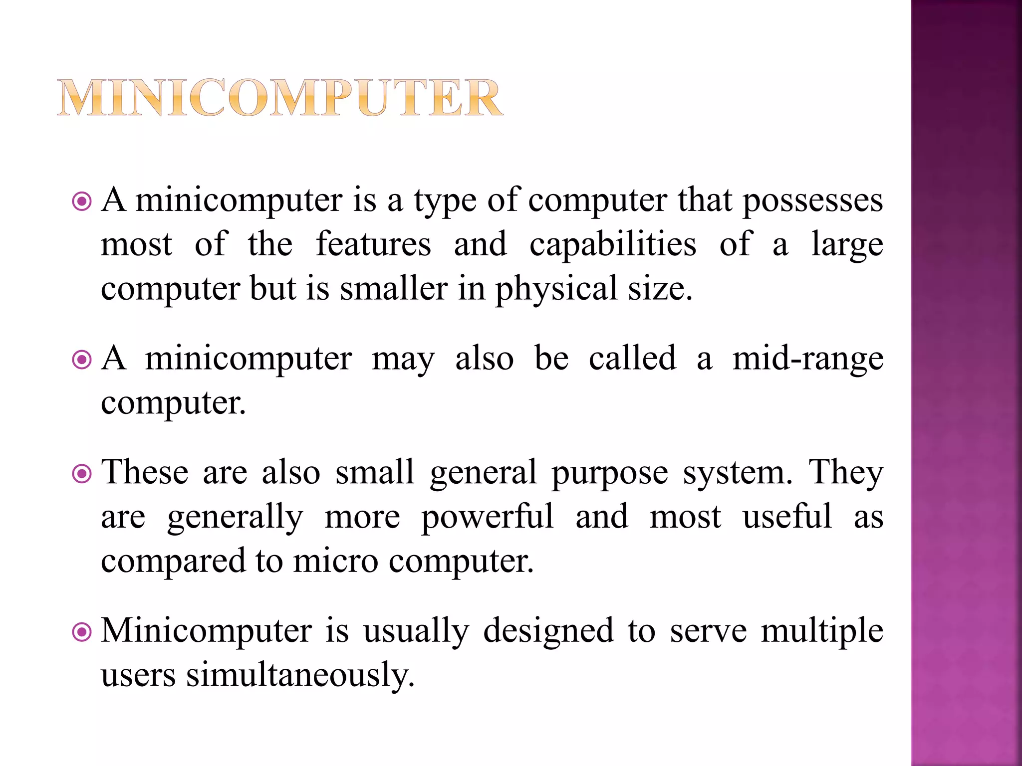 Classification of Computers | PPTX
