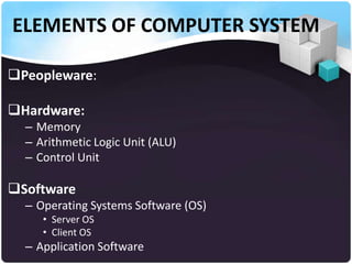 Computers part 2 DE L200 | PPTX | Operating Systems | Computer Software and Applications