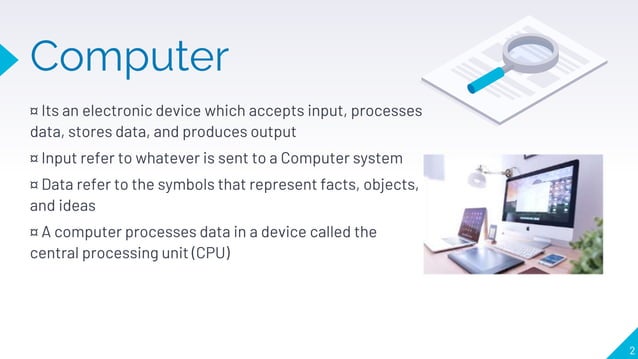 Introduction to Computers | PPT
