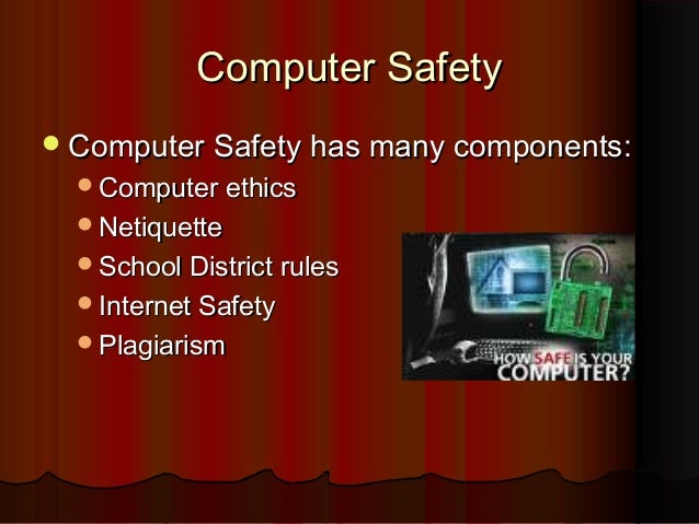 Computer safety