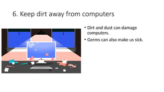 Grade 1 Computer Safety Rules or Rules.pptx