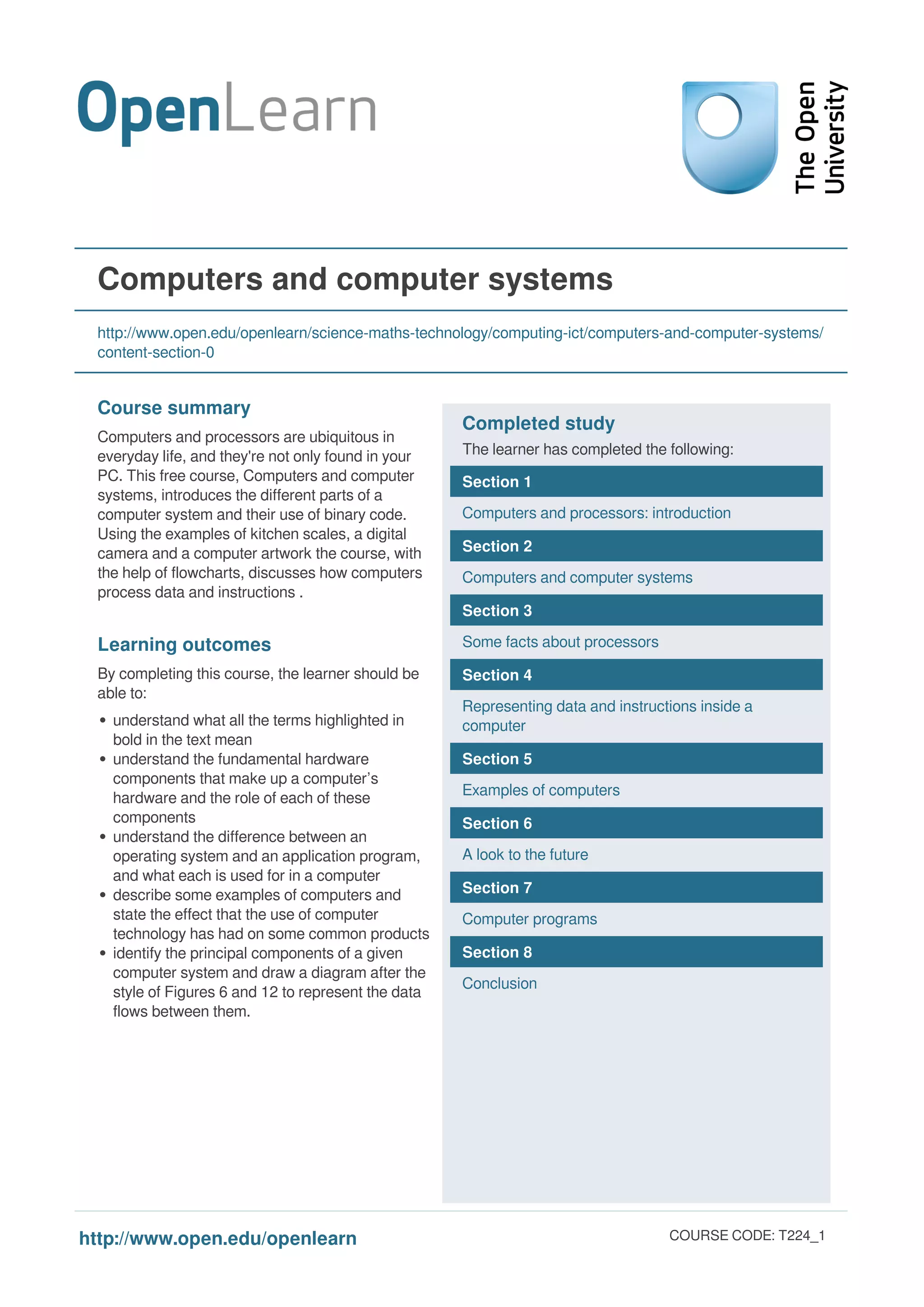 Computers and computer systems | PDF | Free Download