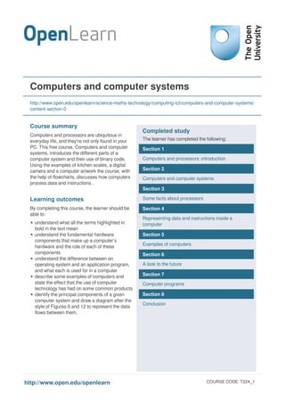 Computers and computer systems | PDF