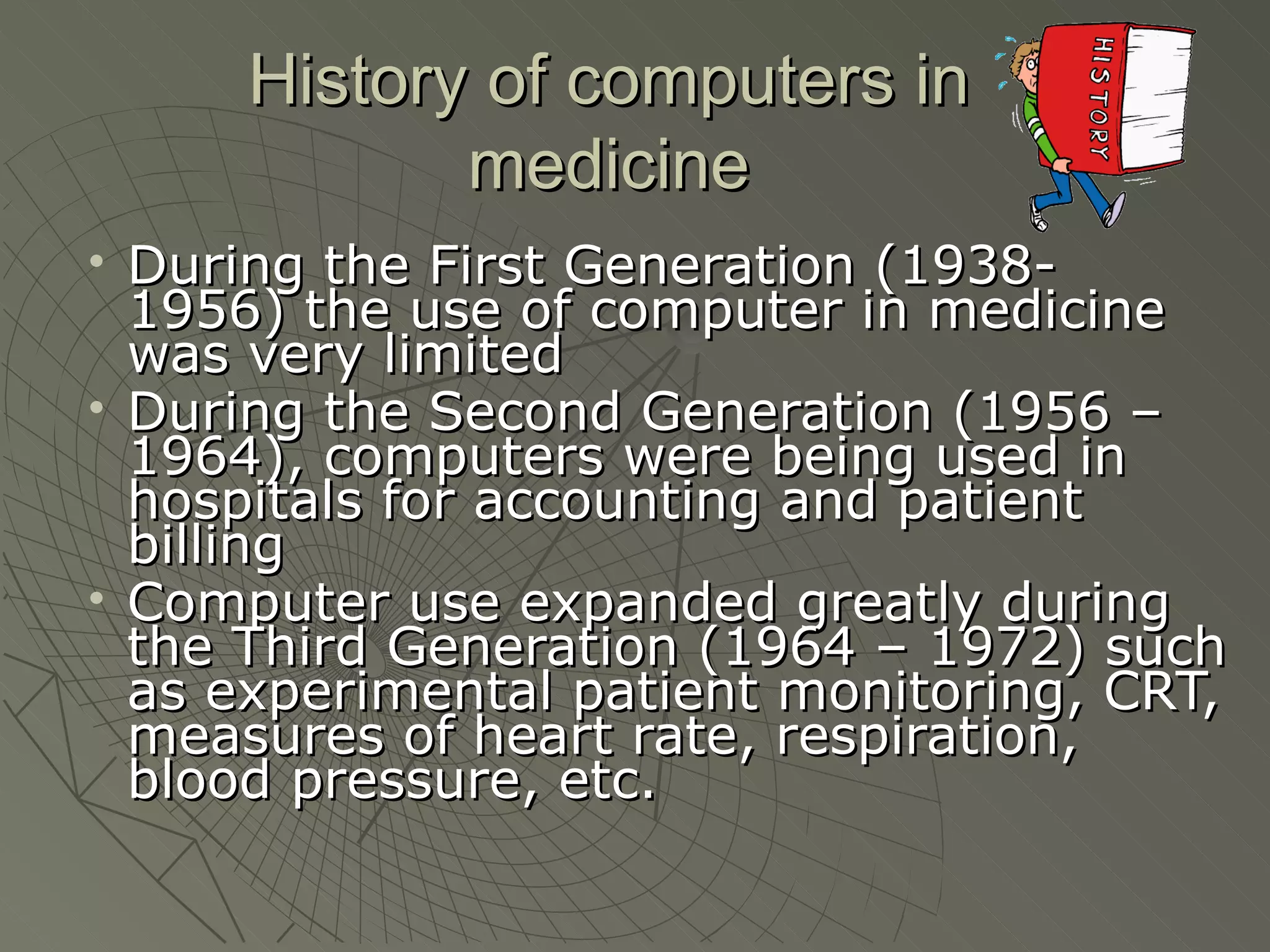 Computers and medicine | PPT