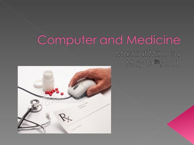 Computers and medicine | PPT