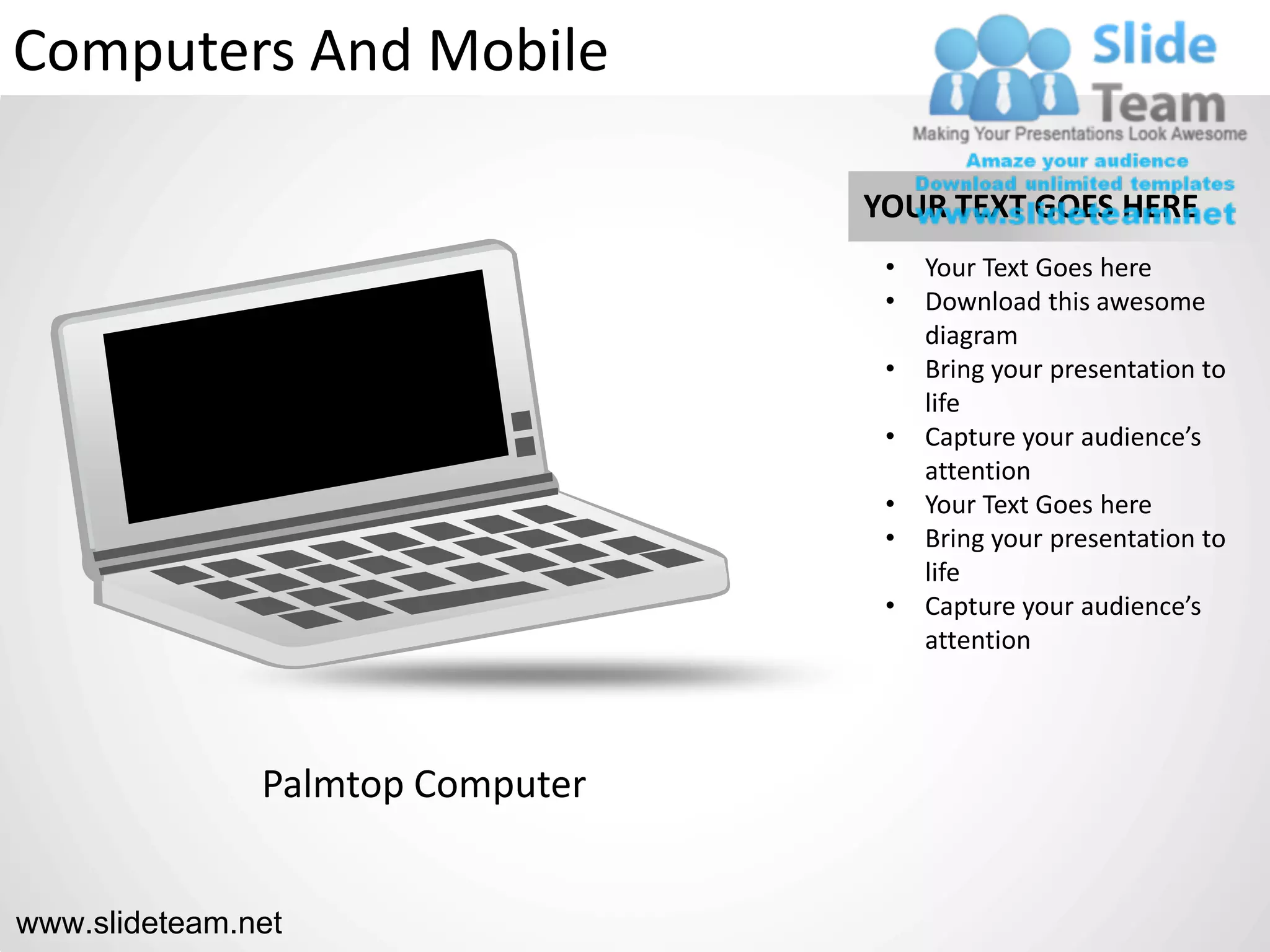 Computers and mobile powerpoint ppt templates. | PPT