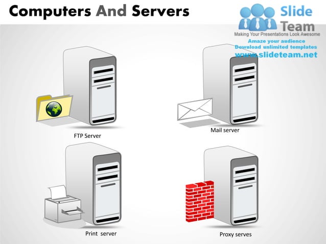 Computers and servers powerpoint presentation slides ppt templates ...