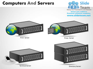 Computers and servers powerpoint presentation slides ppt templates | PDF