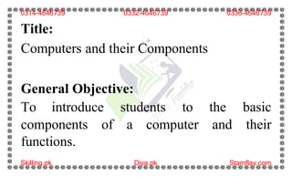 Computers and their Components Final Lesson Plan_1.pptx