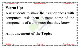 Computers and their Components Final Lesson Plan_1.pptx