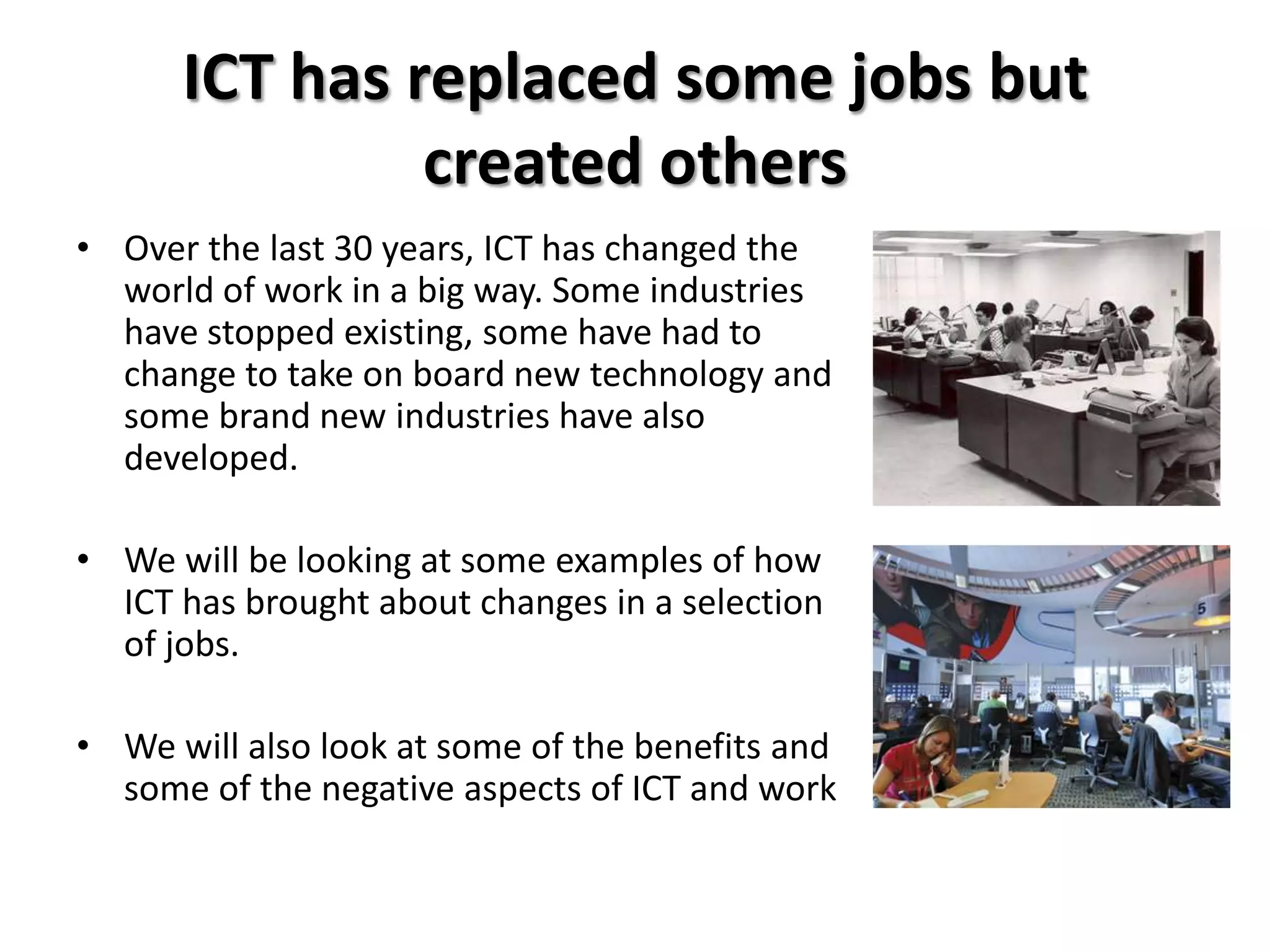 Computers and the workplace | PPTX