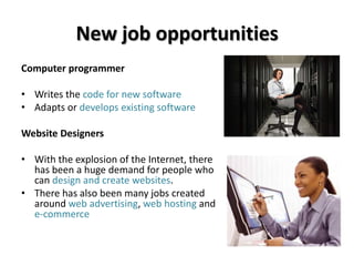 Computers and the workplace | PPTX