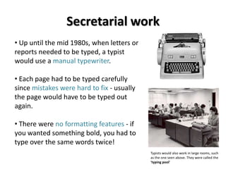 Computers and the workplace | PPTX