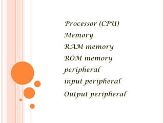 Computers Architecture1 | PPT