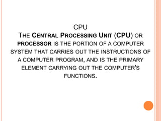 Computers Architecture1 | PPT