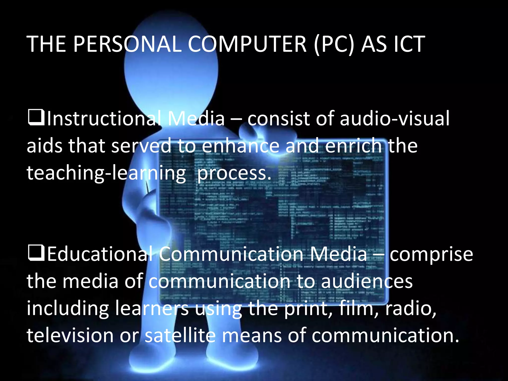 Computers as information and communication technology 1 | PPT