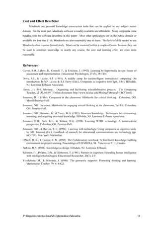 Computers as mindtools for engaging learners in critical learning | PDF