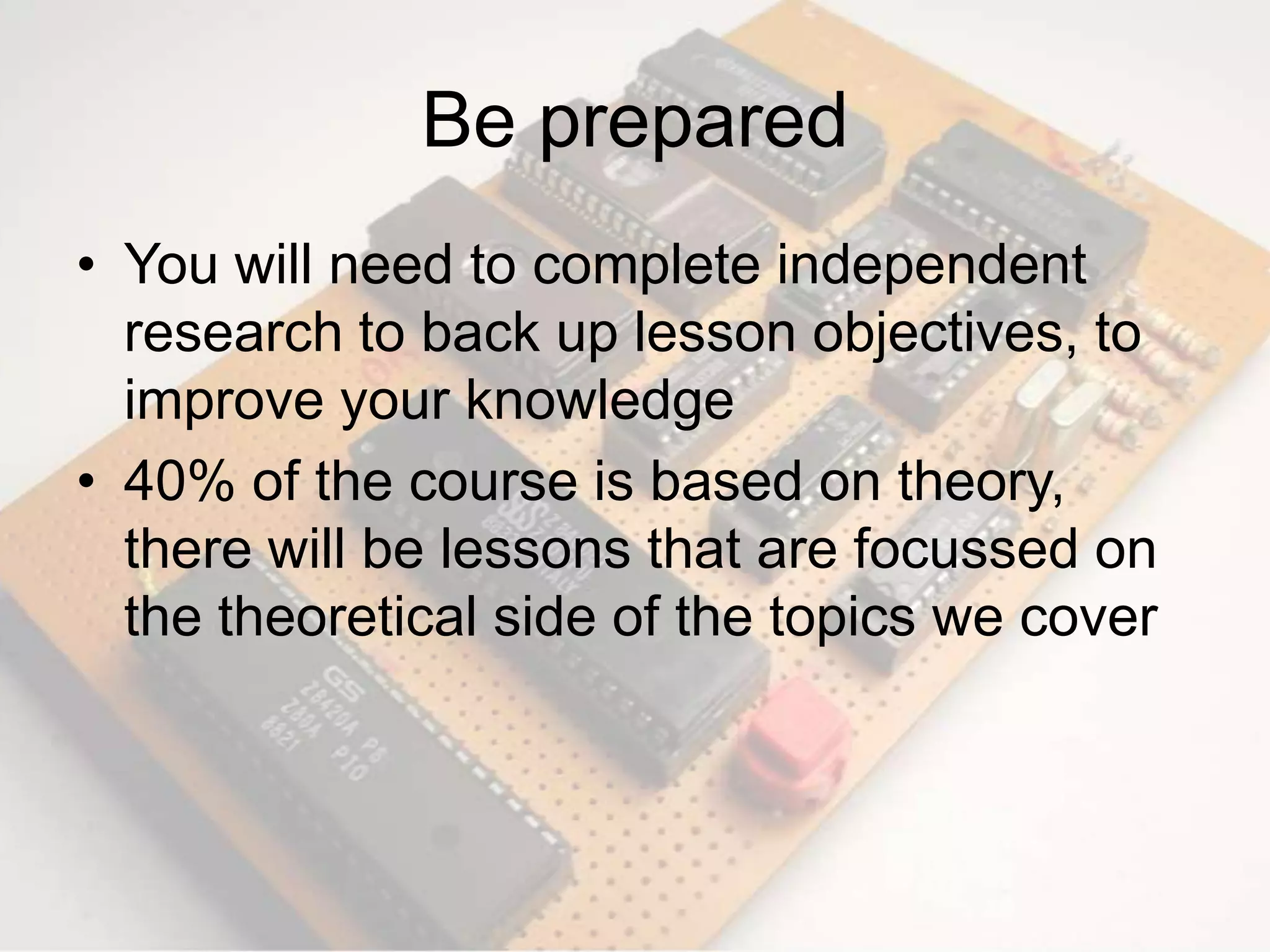 Computer science GCSE AQA options evening | PPT