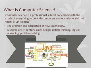 Computer science | PPTX | Technology & Computing
