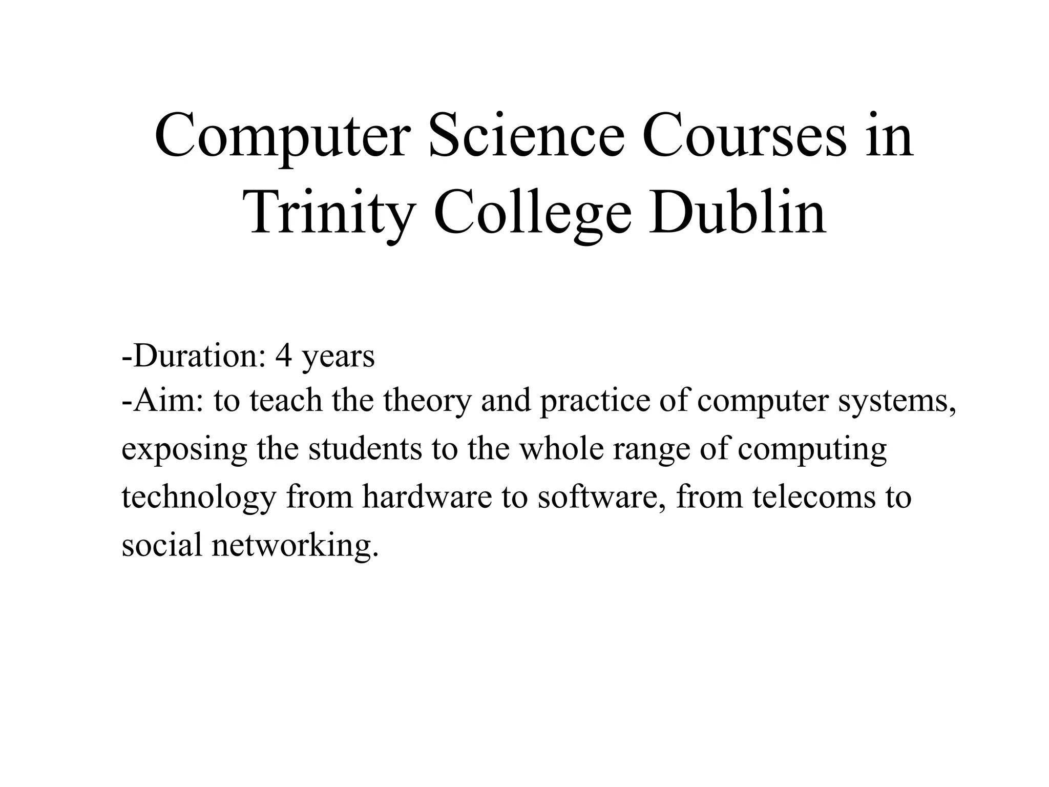 Computer science | PPTX