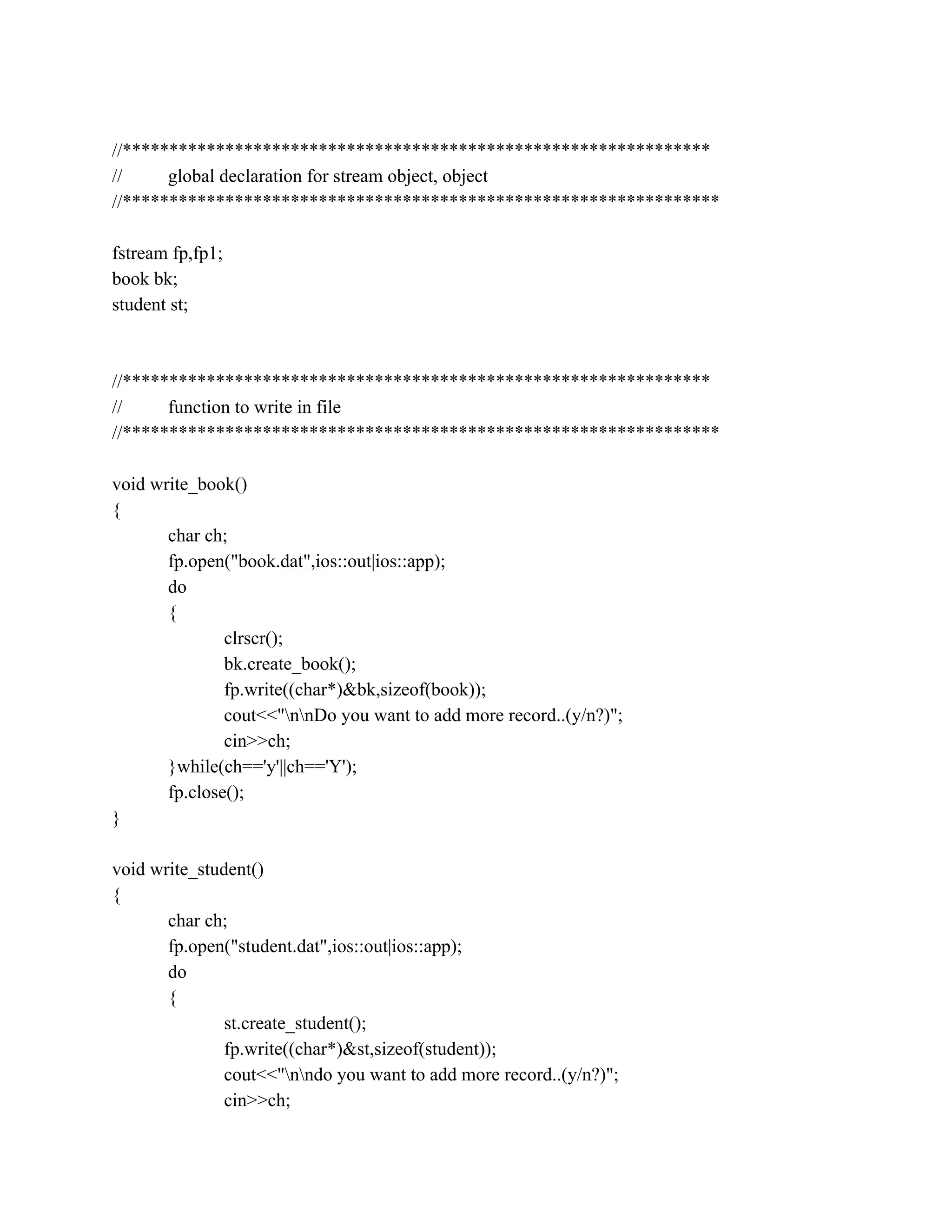 Computer science Project for class 11th and 12th(library management system) | PDF | Programming ...