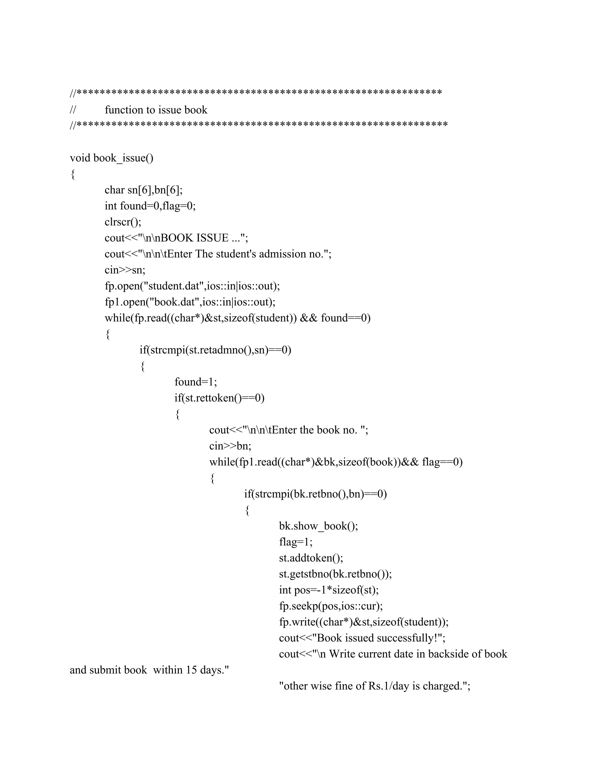 Computer science Project for class 11th and 12th(library management s…