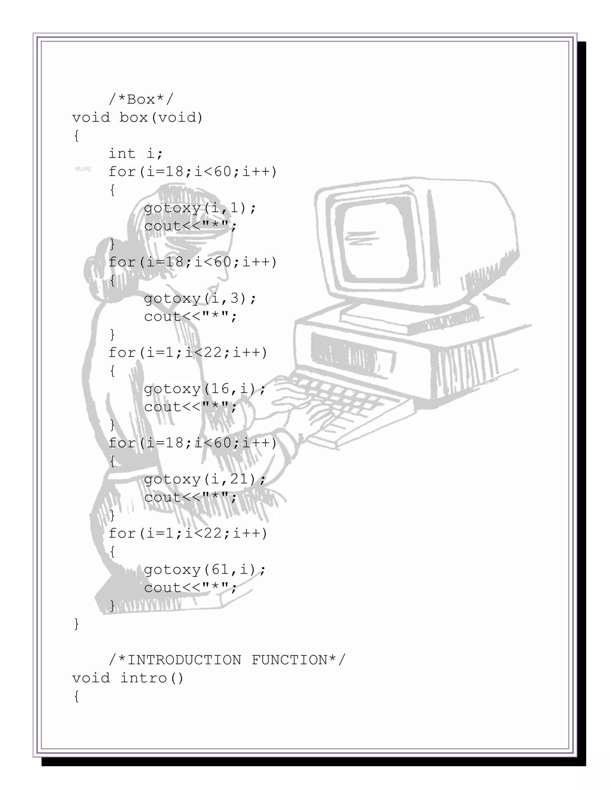 Computer science class 12 project on Super Market Billing | PDF