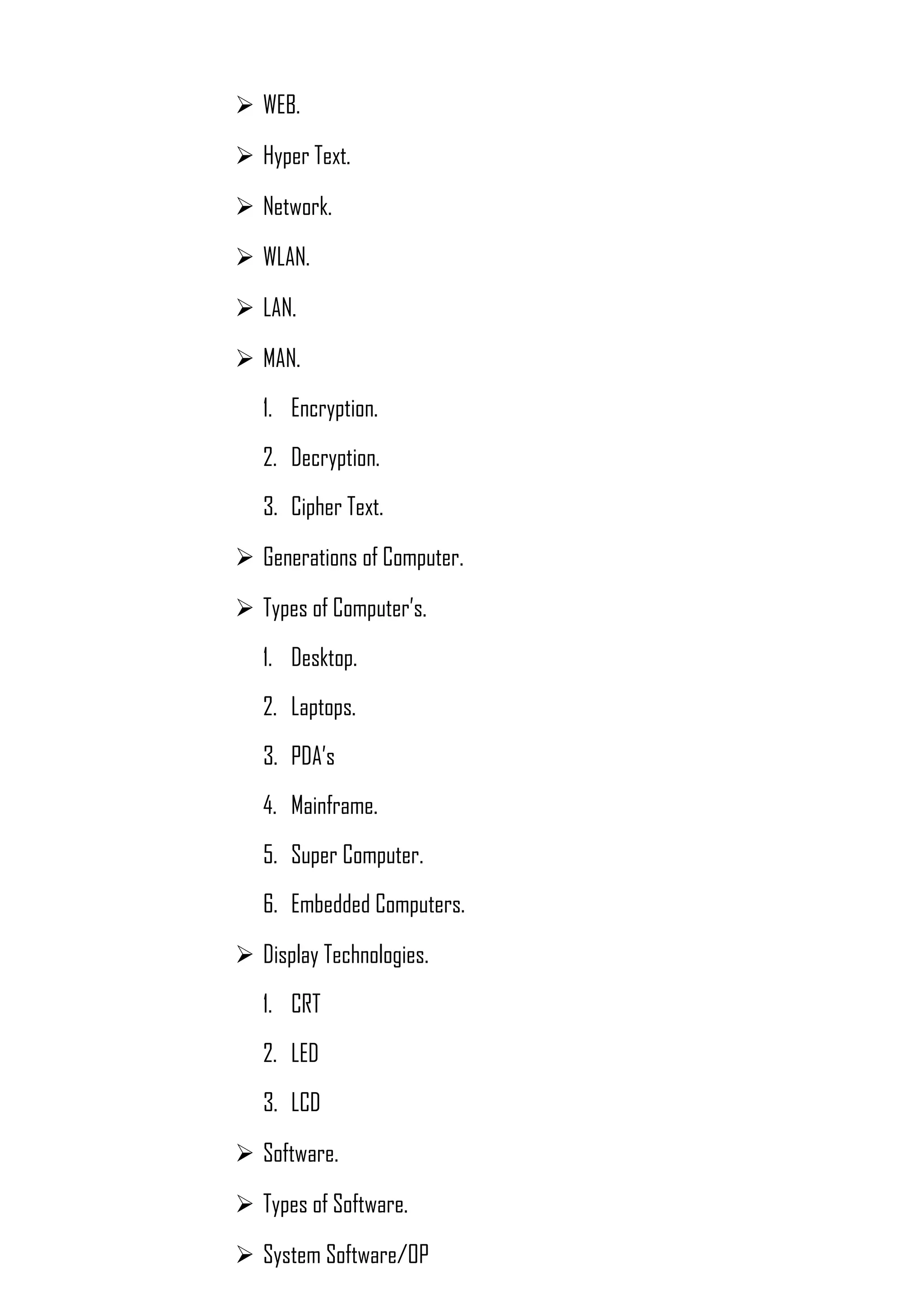 Computer science. | DOC