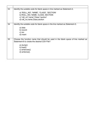 Computer science sqp | PDF