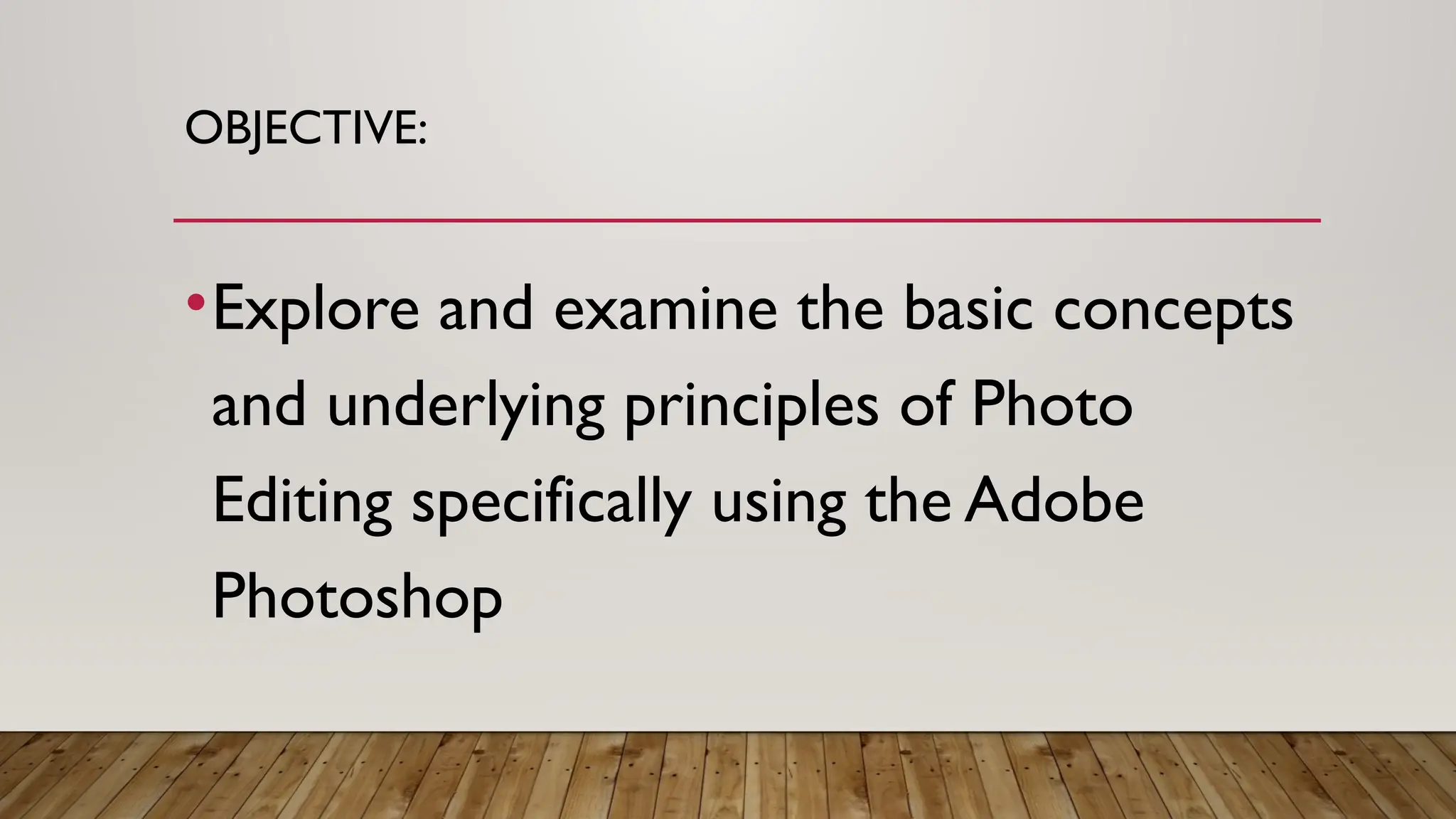 COMPUTER SCIENCE 2.pptx Basic Concepts in Photo Editing | PPTX