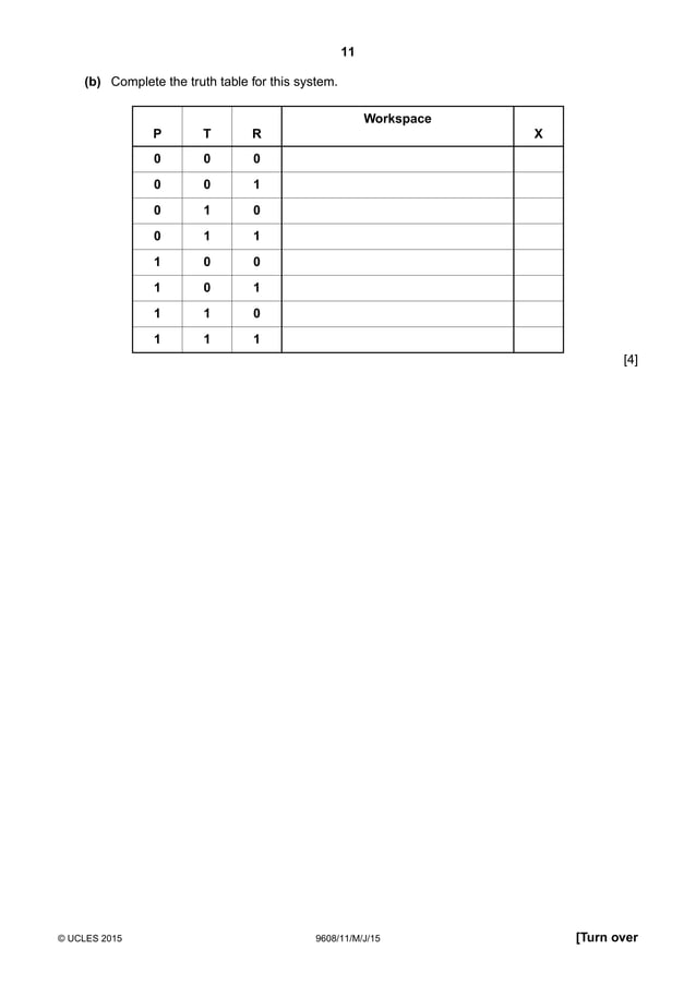 Computer science (9608) 2015 summer qp 11 Cambridge Zimsec | PDF | Free download