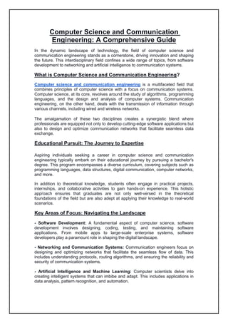 Computer Science and Communication Engineering - A Comprehensive Guide.pdf