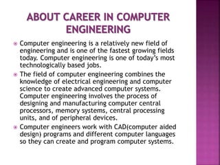 Computer science and engineering | PPTX
