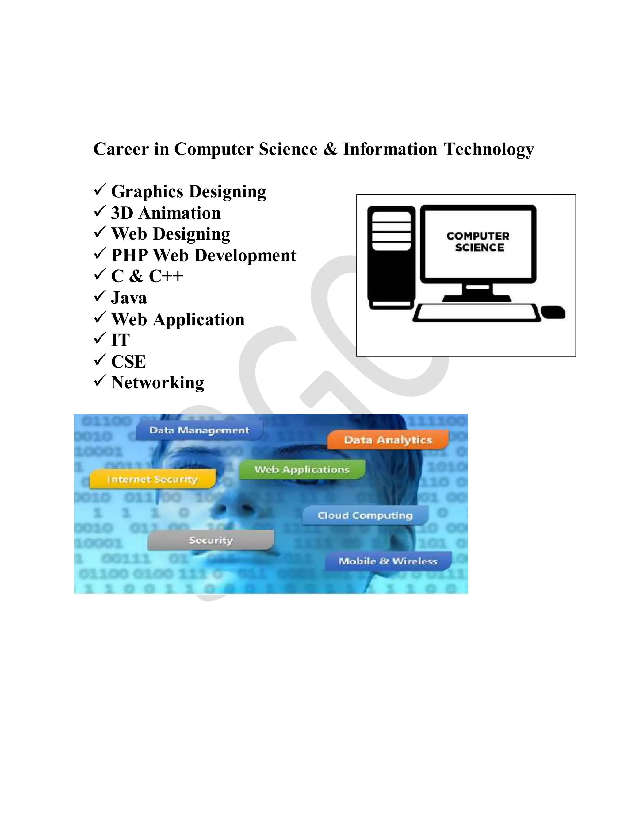 Computer science and information technology | DOC | Technology Industry | Industries