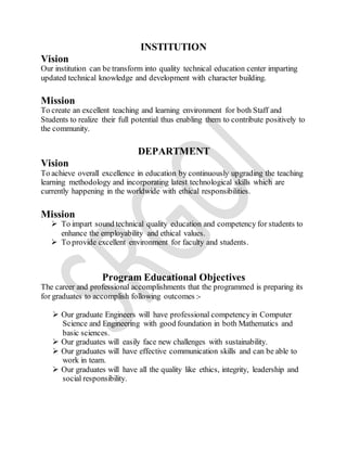 Computer science and information technology | DOC | Technology Industry ...