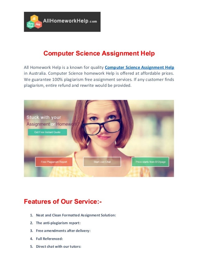 Computer Science Assignment Help 