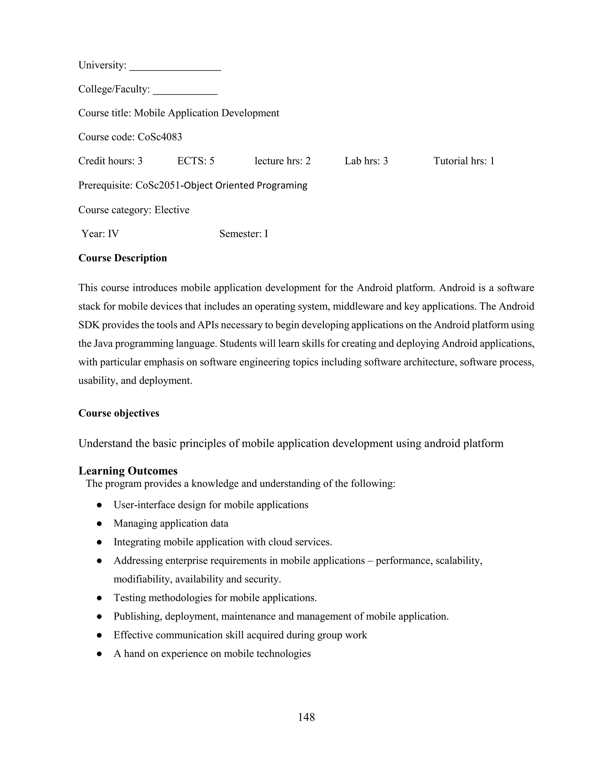 Computer Science BSc Curriculum (Nov 2022) Last Updated.pdf