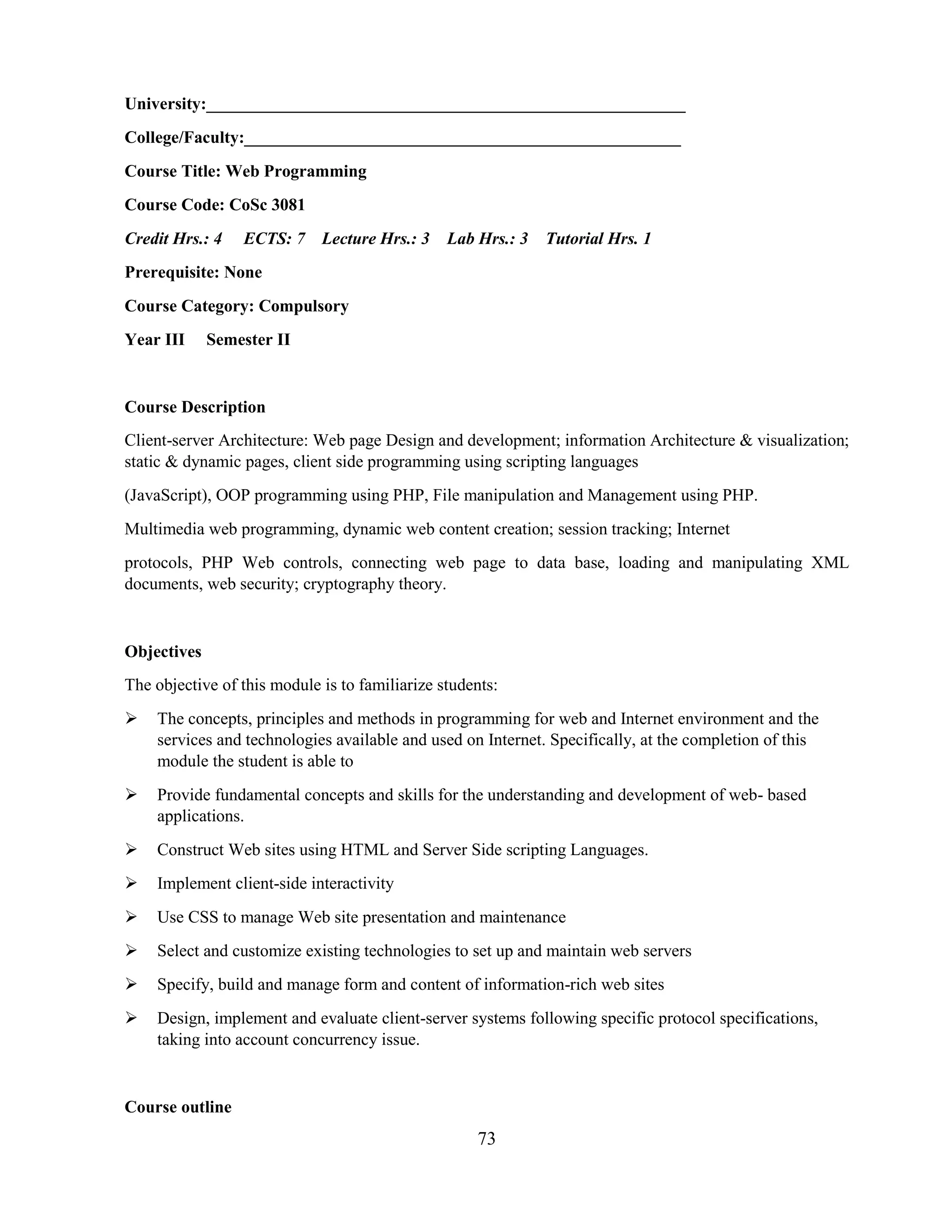 Computer Science BSc Curriculum (Nov 2022) Last Updated.pdf