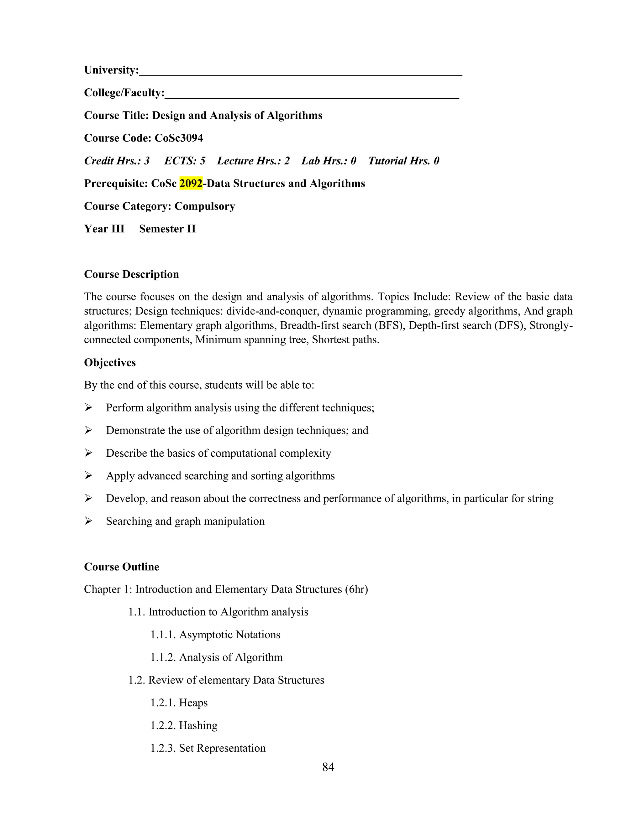 Computer Science BSc Curriculum (Nov 2022) Last Updated.pdf