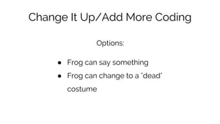 Frogger Game in Scratch MIT | PDF
