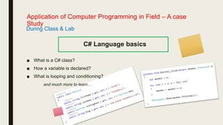 Computer science curriculum based on Program learning outcomes and ...