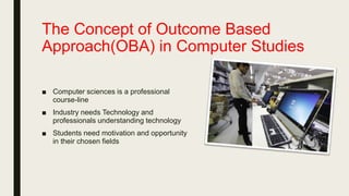 Computer science curriculum based on Program learning outcomes and ...