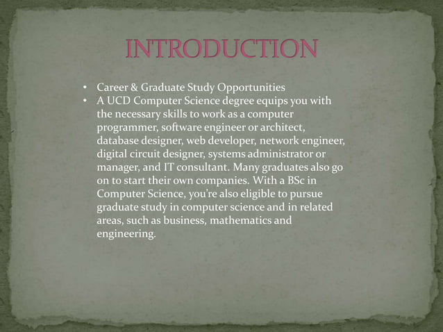 Computer science (dn201) | PPT